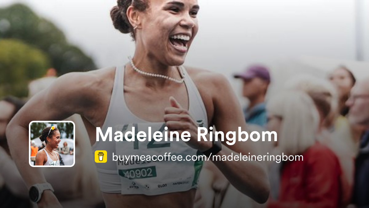 Madeleine Ringbom is I run. That is pretty much it. My goal is to run ...