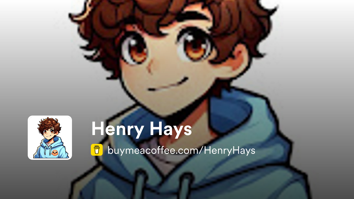Henry Hays - Buymeacoffee