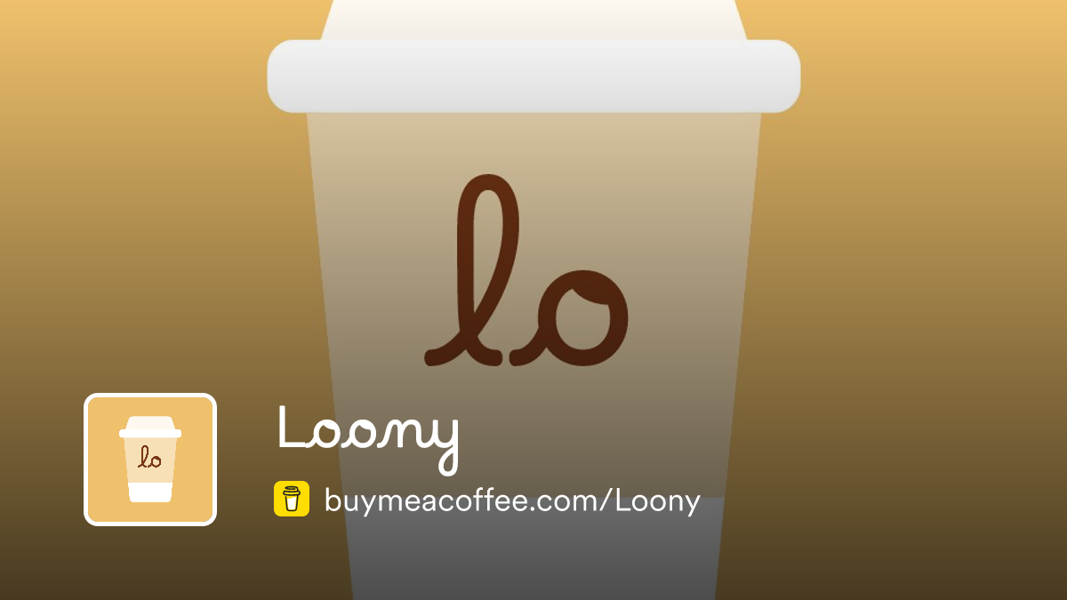 Loony is creating Minecraft videos - Buymeacoffee