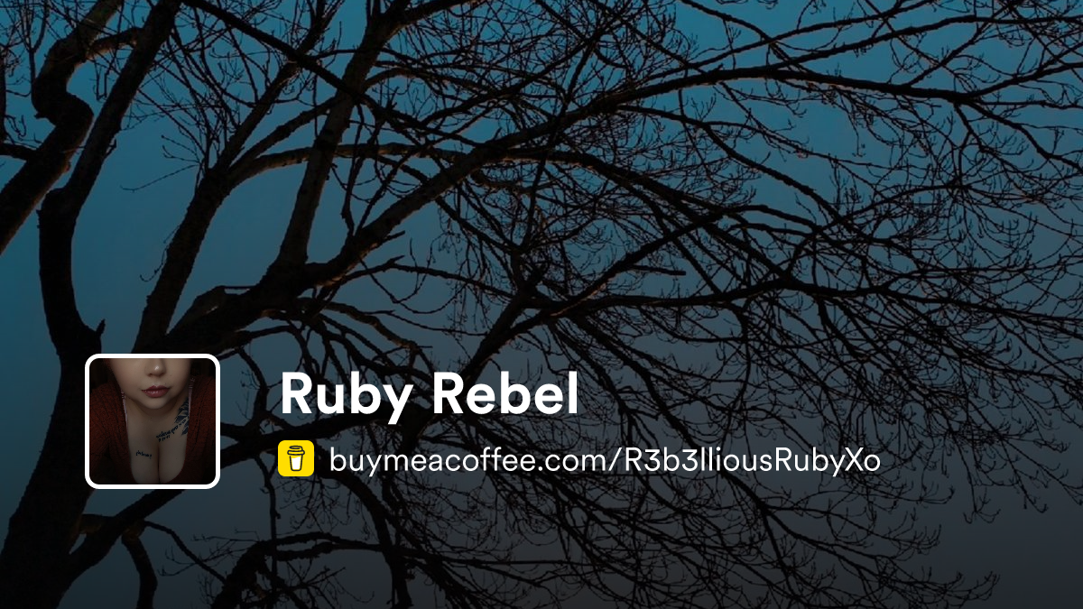 Ruby Rebel - Buymeacoffee
