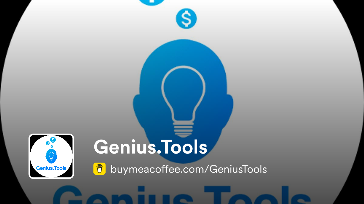 Genius.Tools - Buymeacoffee