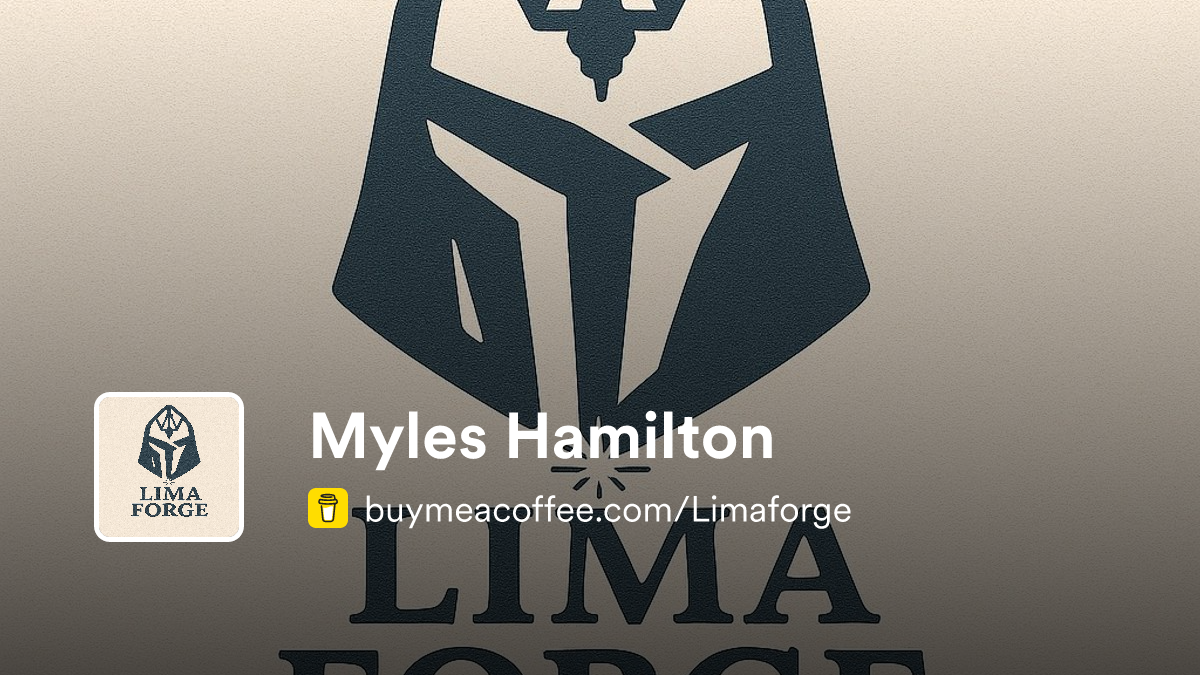 Myles Hamilton - Buymeacoffee