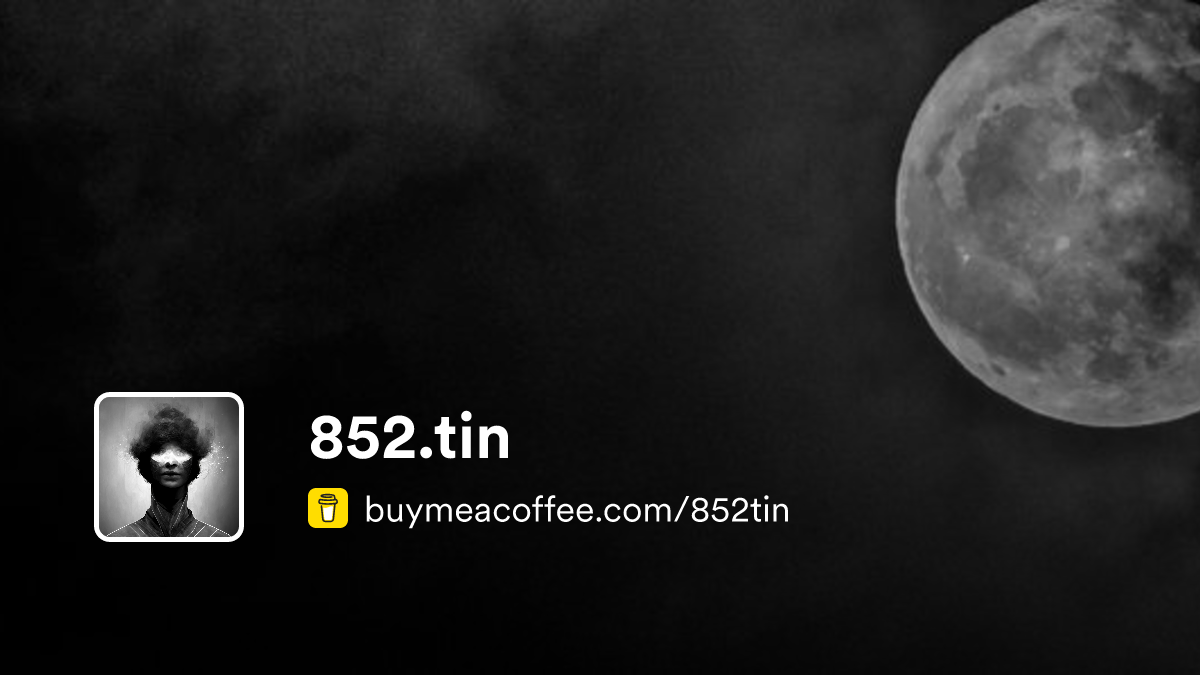 852.tin - Buymeacoffee
