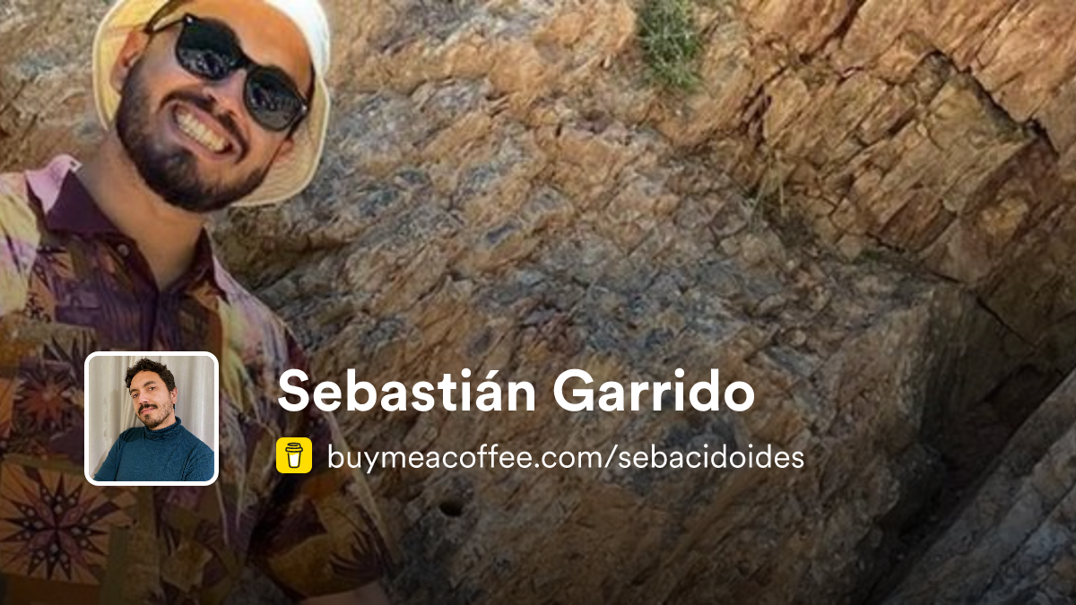 Sebastián Garrido - Buymeacoffee