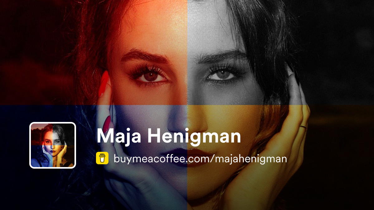 Maja Henigman - Buymeacoffee