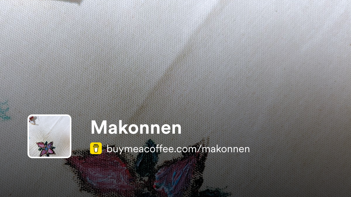 Makonnen - Buymeacoffee