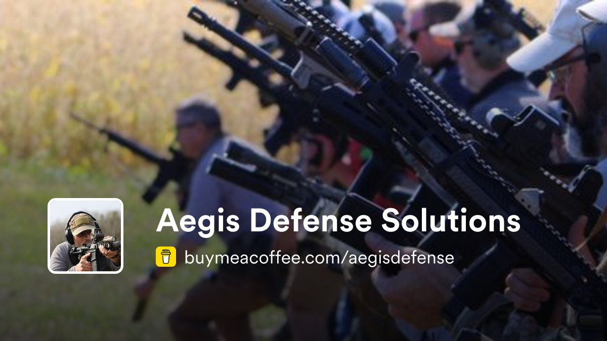 Aegis Defense Solutions - Buymeacoffee