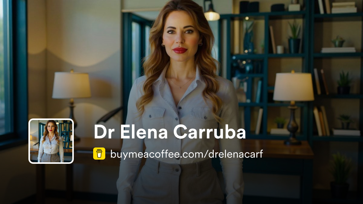 Dr Elena Carruba - Buymeacoffee