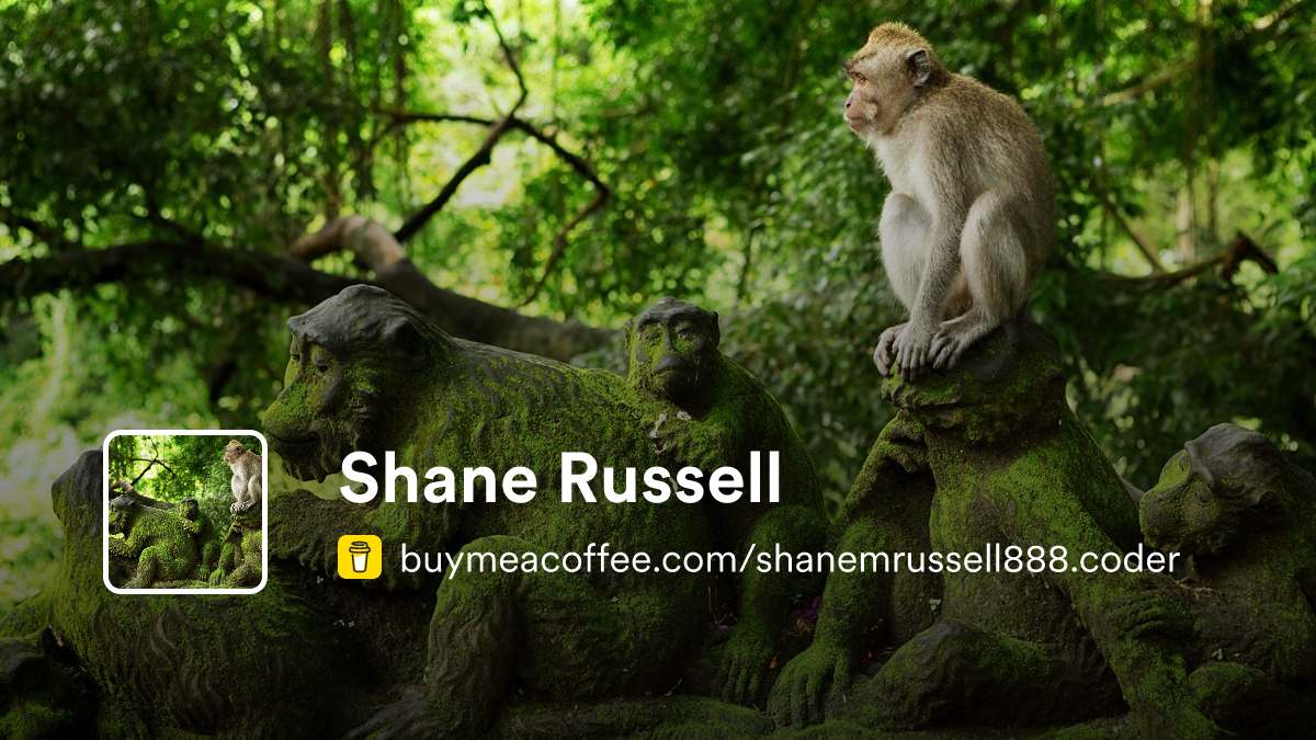 Shane Russell - Buymeacoffee