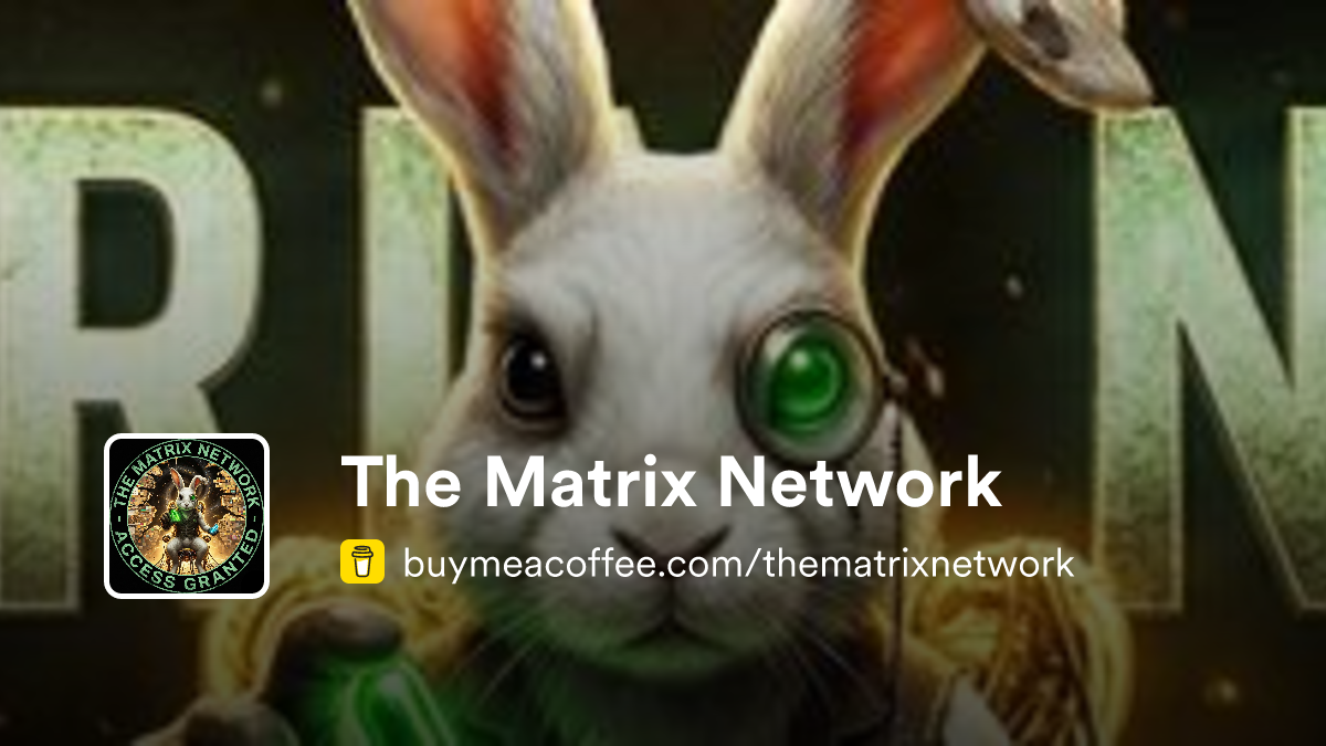 The Matrix Network - Buymeacoffee