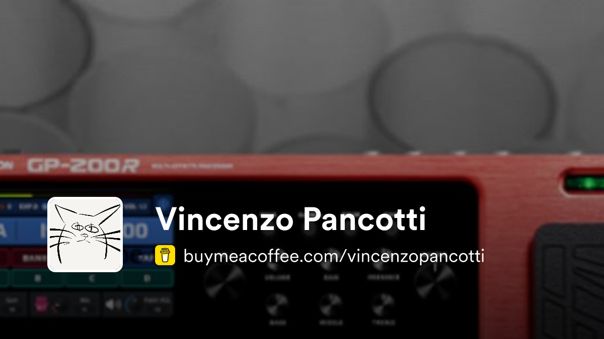 Vincenzo Pancotti - Buymeacoffee