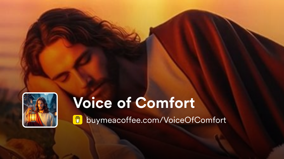 Voice of Comfort is Daily devotionals, ambience videos, and comforting ...