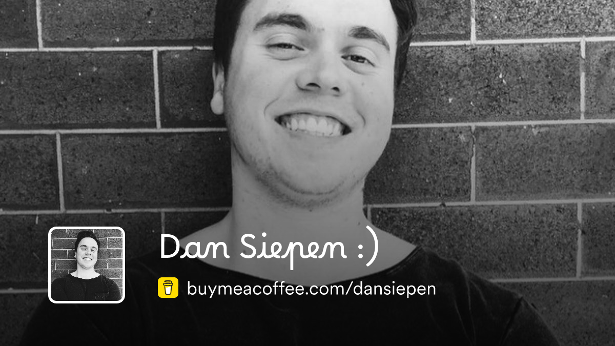 Dan Siepen :) is a passionate Growth Marketer from Sydney, Australia :) - Buymeacoffee