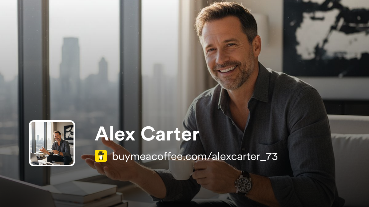 Alex Carter - Buymeacoffee