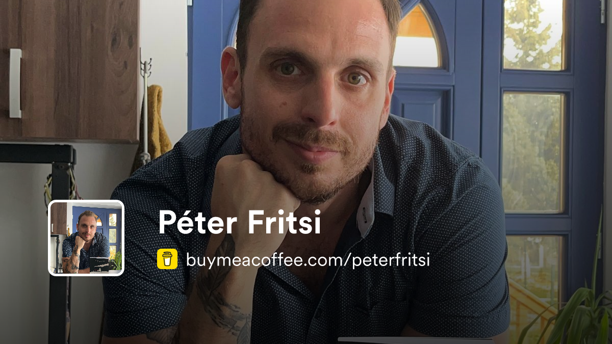 Péter Fritsi - Buymeacoffee
