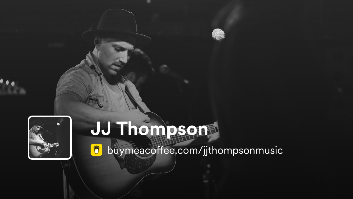 JJ Thompson - Buymeacoffee