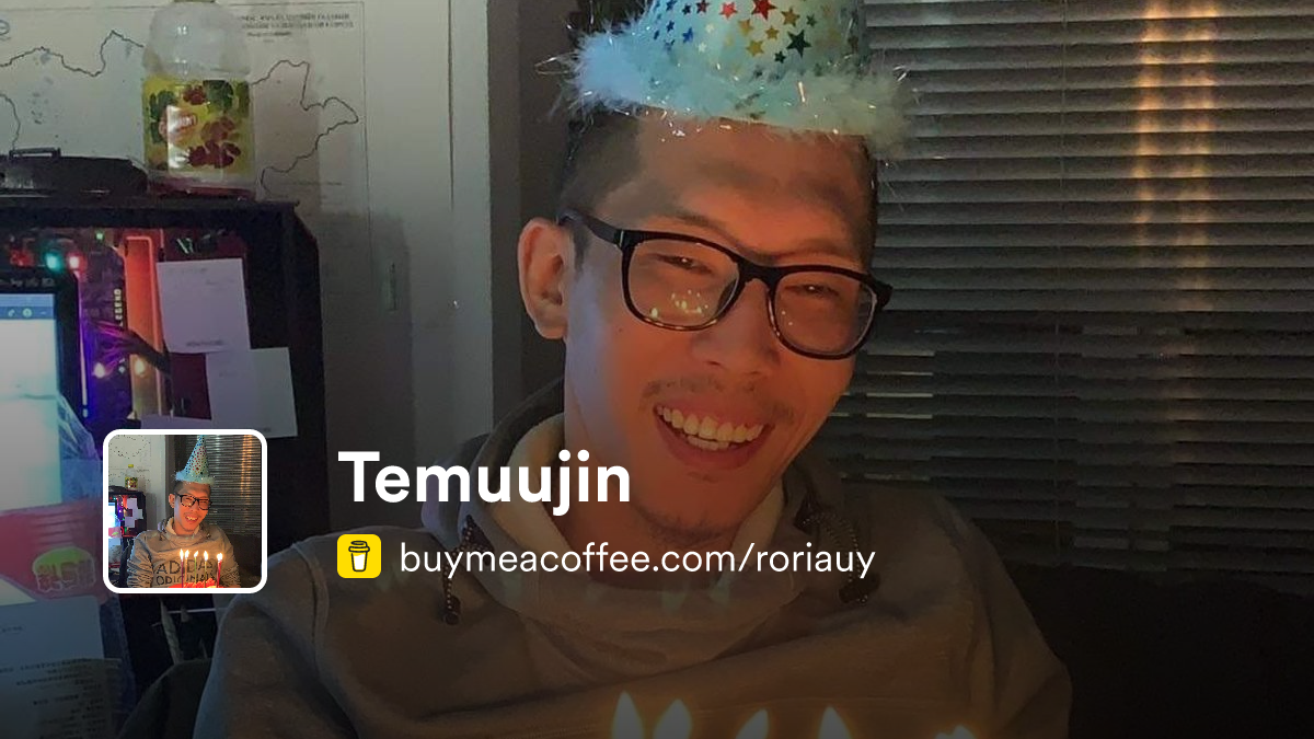 Temuujin - Buymeacoffee