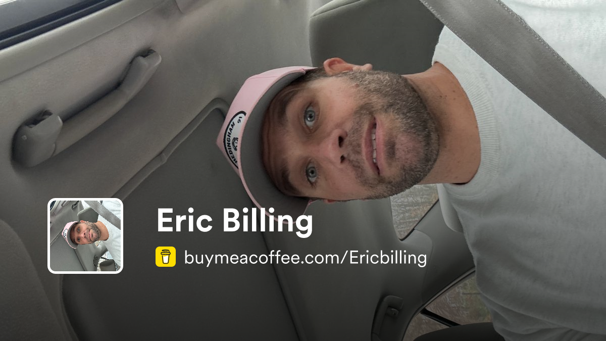 Eric Billing is Bipolar awareness - Buymeacoffee