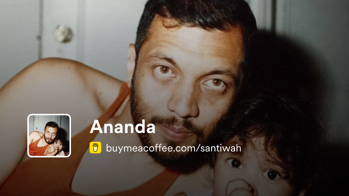 Ananda - Buymeacoffee