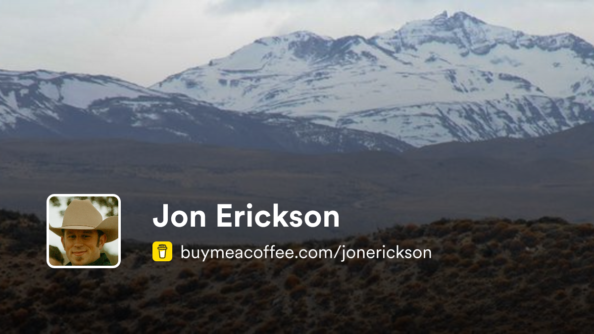 Jon Erickson - Buymeacoffee