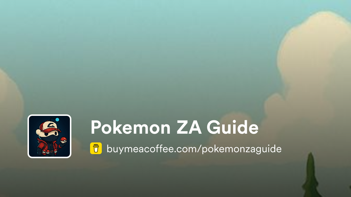 Pokemon ZA Guide - Buymeacoffee