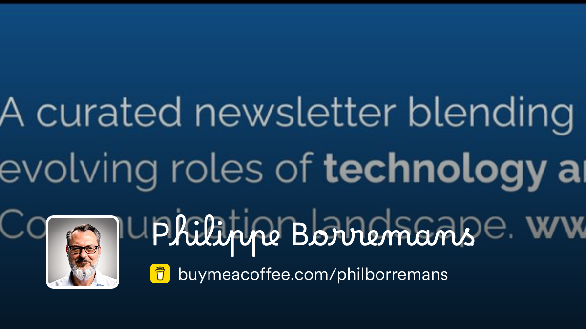 Philippe Borremans is publishing the Wag The Dog Newsletter - Buymeacoffee