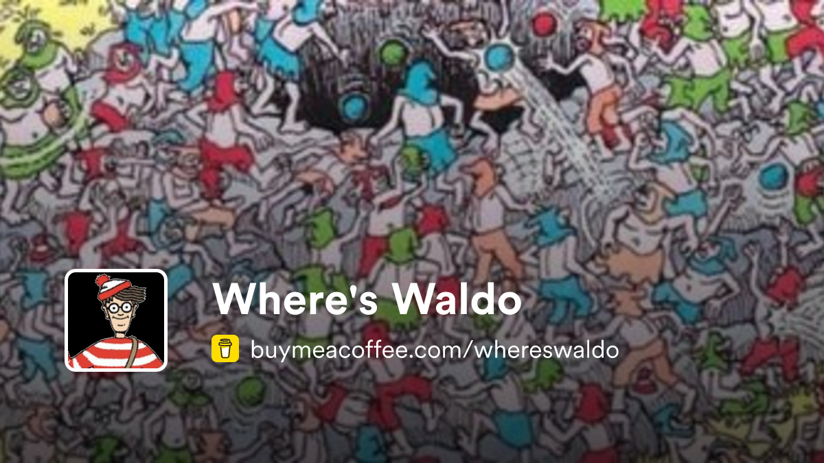 Where's Waldo - Buymeacoffee