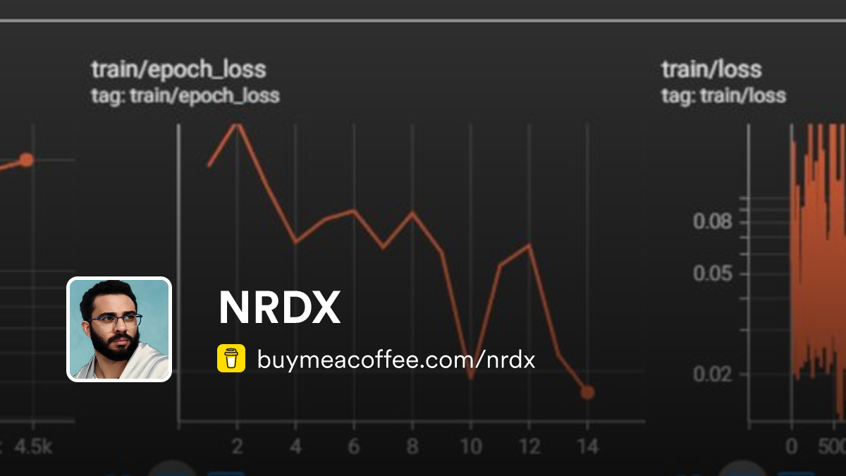 NRDX is Model Trainer - Buymeacoffee