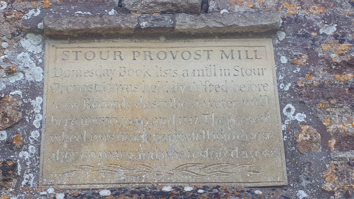 Stour Provost Mill, Micro Museum and Church — Westcountry Explorer ...