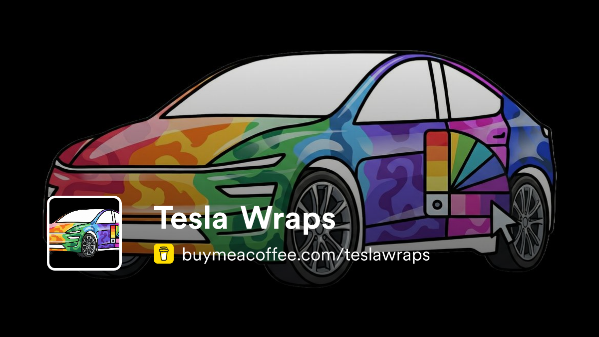 Tesla Wraps - Buymeacoffee