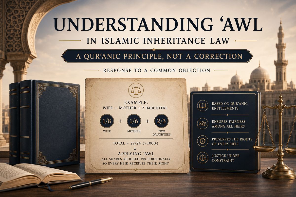 Response to the Objection of ‘Awl in Islamic Inheritance — ADNAN ...