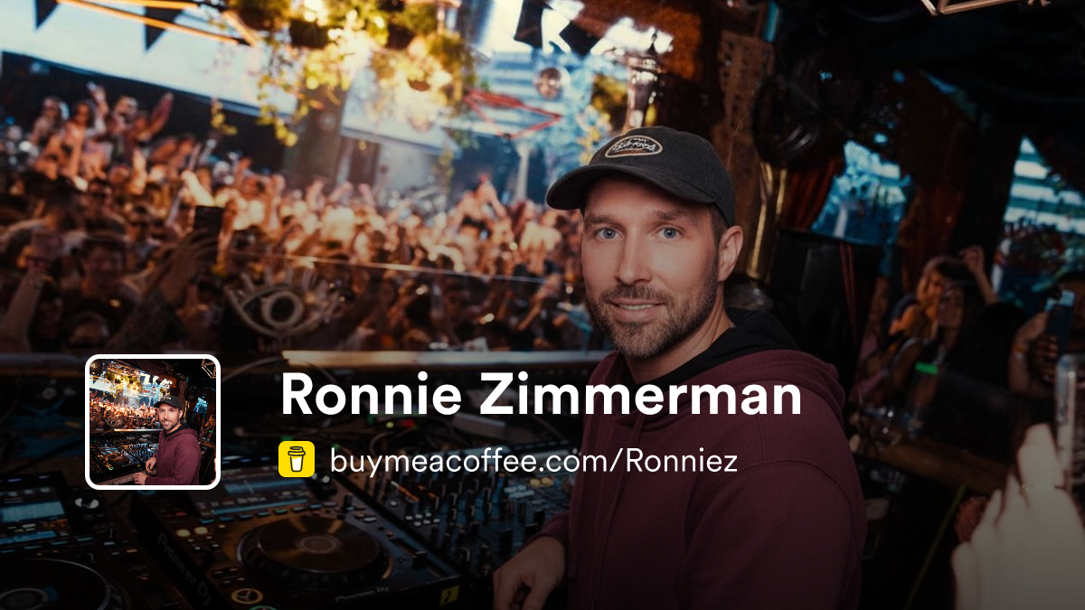 Ronnie Zimmerman - Buymeacoffee