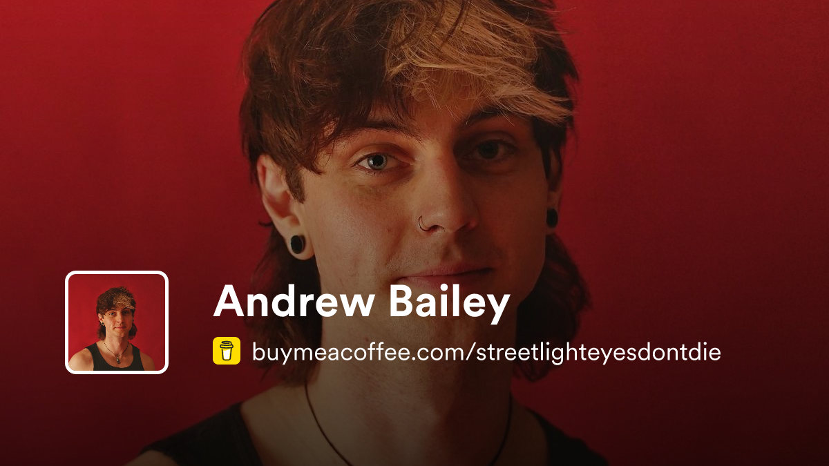 Andrew Bailey - Buymeacoffee