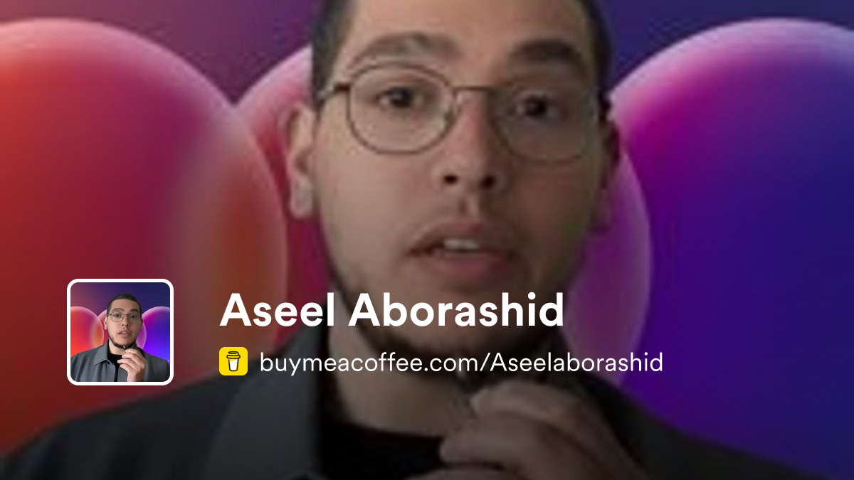 Aseel Aborashid - Buymeacoffee