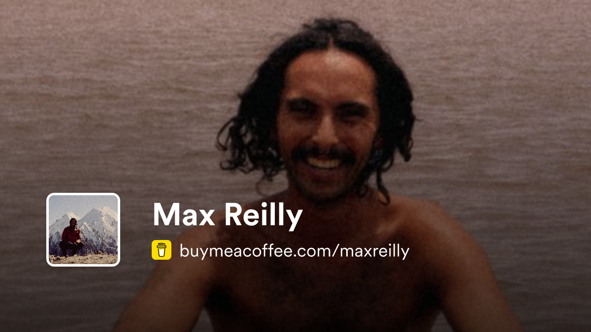 Max Reilly - Buymeacoffee