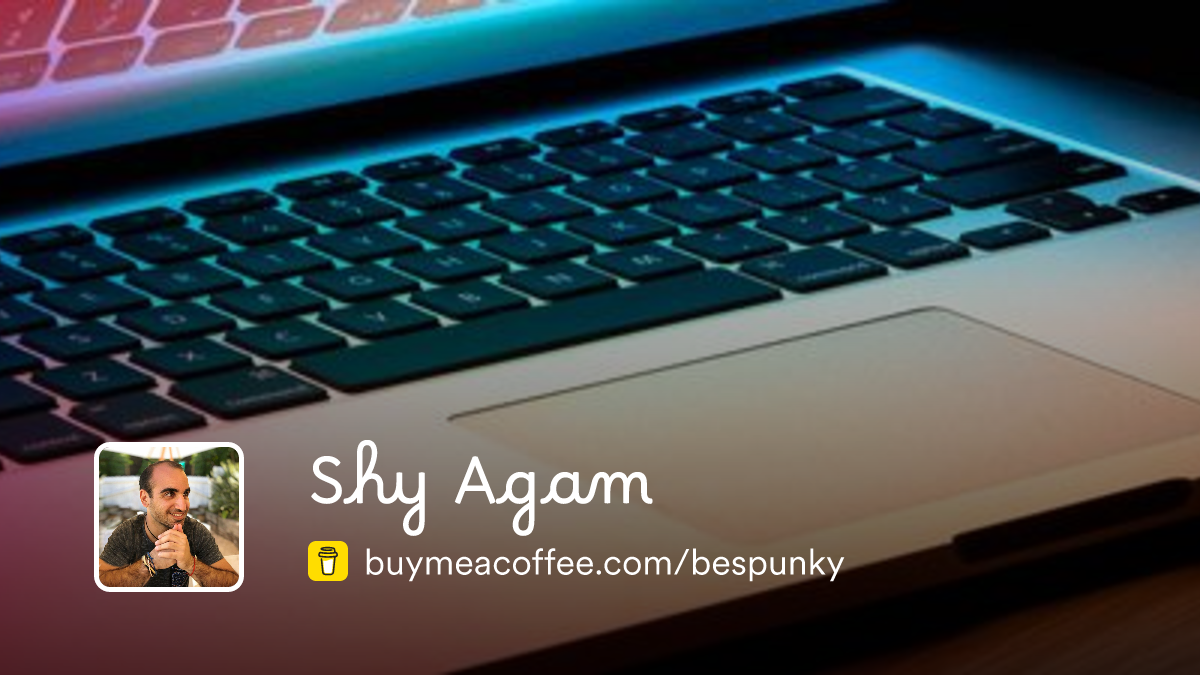 Shy Agam is sharing creative open-source software tools and related content. - Buymeacoffee