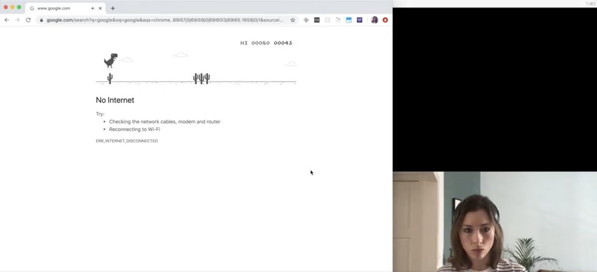 Mind-controlled Chrome Dino game — Charlie Gerard - Buymeacoffee