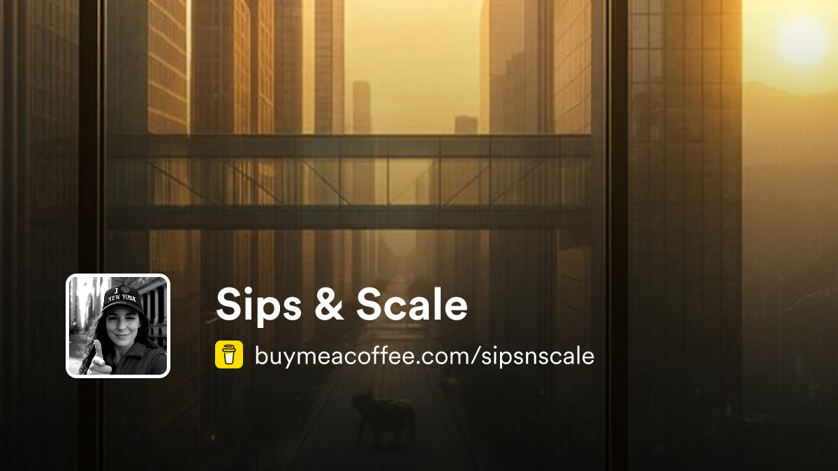 Sips & Scale - Buymeacoffee