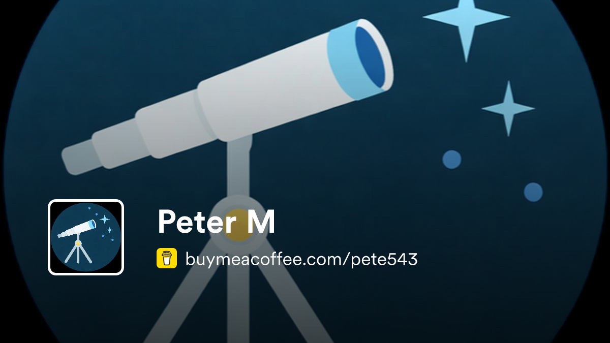 Peter M - Buymeacoffee