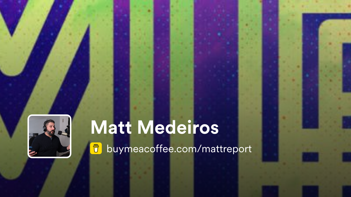 Matt Medeiros is I publish lots of content around the web about ...