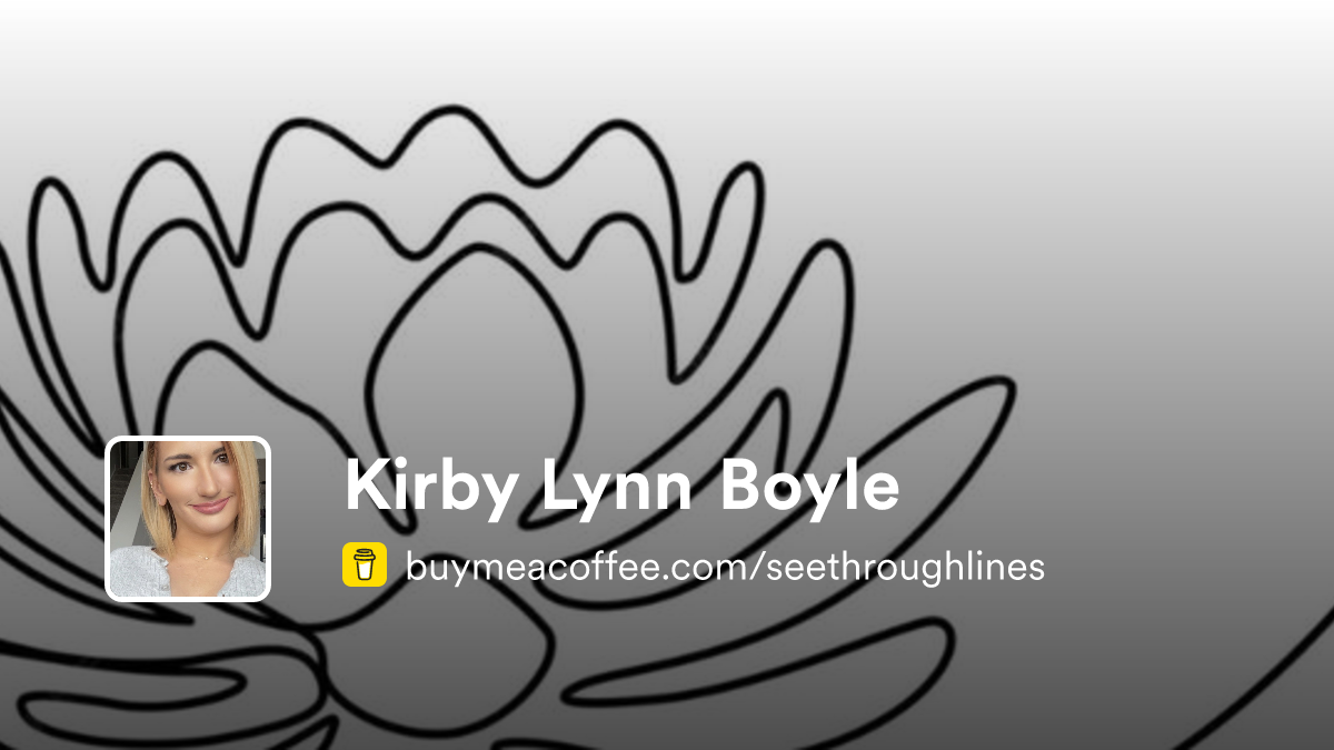 Kirby Lynn Boyle - Buymeacoffee