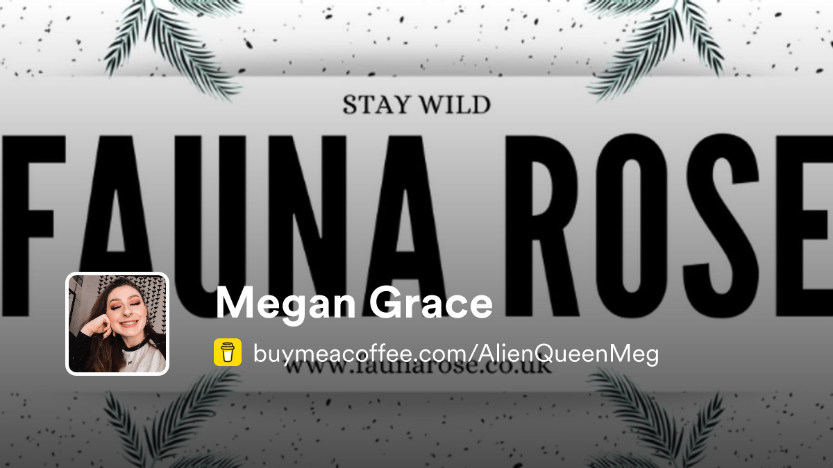 Megan Grace is a small business owner and youtuber! - Buymeacoffee