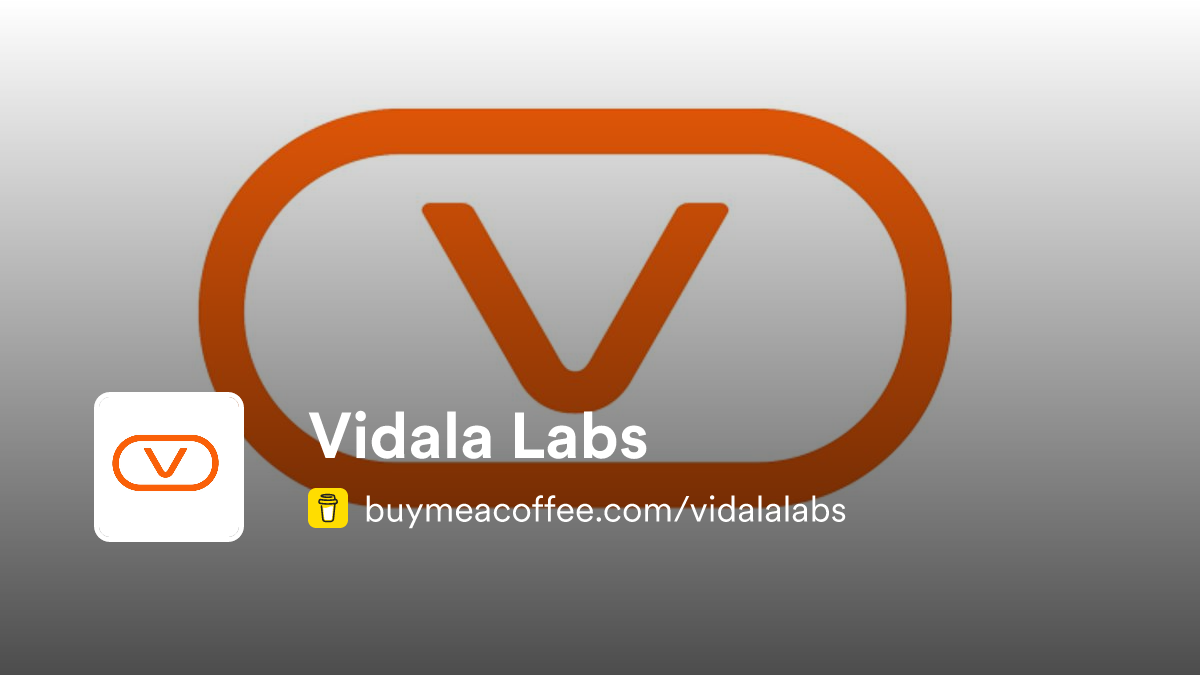 Vidala Labs - Buymeacoffee