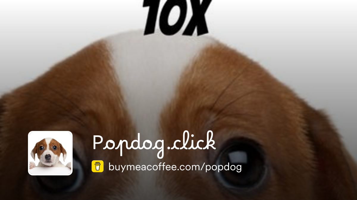 Popdog.click is a fun clicker site for competitive people - Buymeacoffee