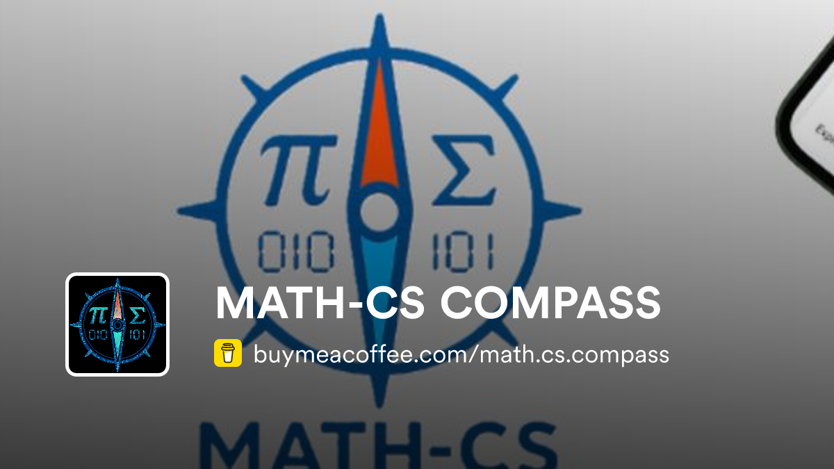 MATH-CS COMPASS - Buymeacoffee