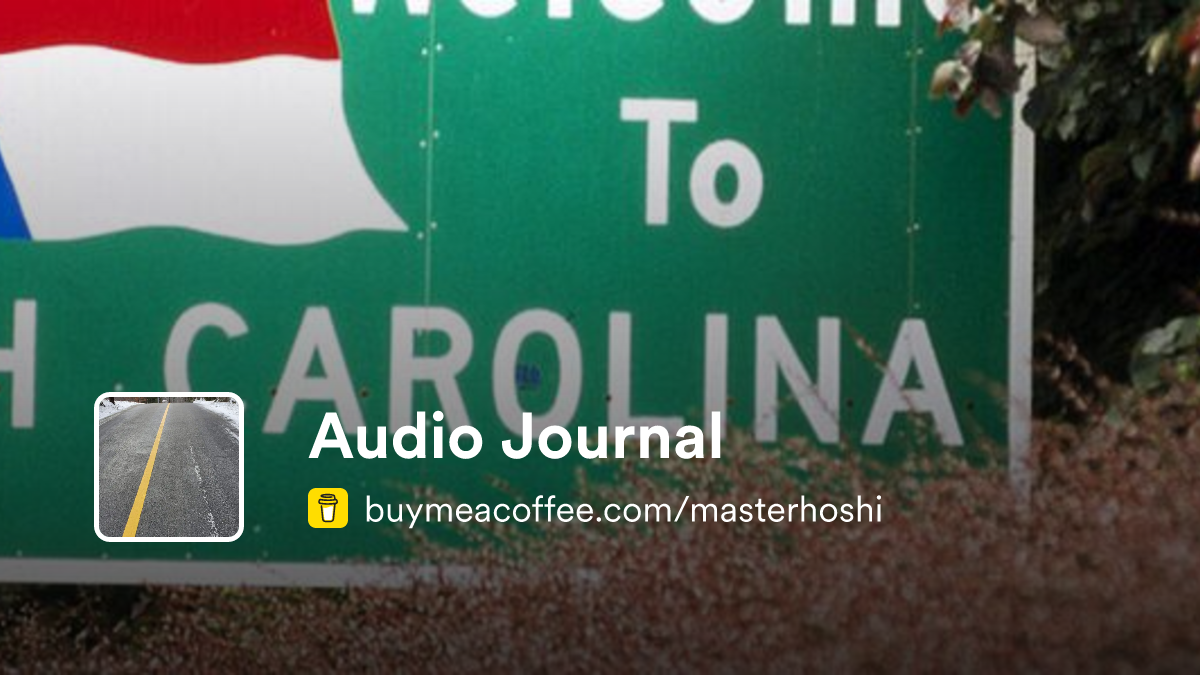 Audio Journal - Buymeacoffee