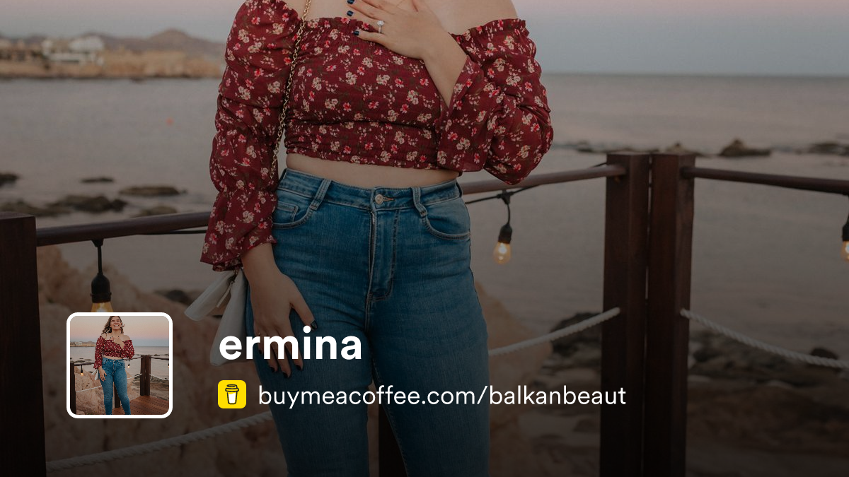 ermina is creating and trying! - Buymeacoffee