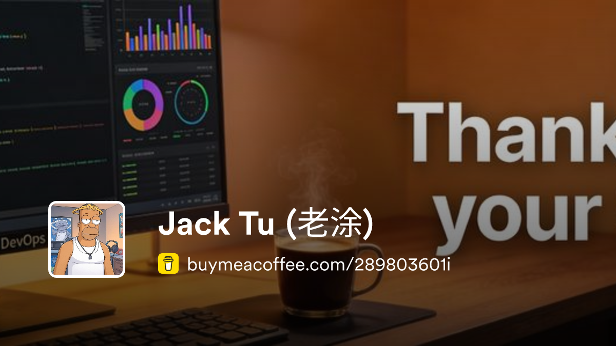 Jack Tu (老涂) is Create tools - Buymeacoffee