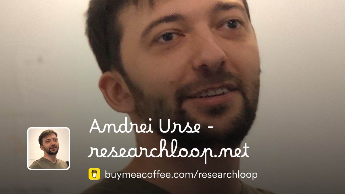 Andrei Urse - researchloop.net - Buymeacoffee
