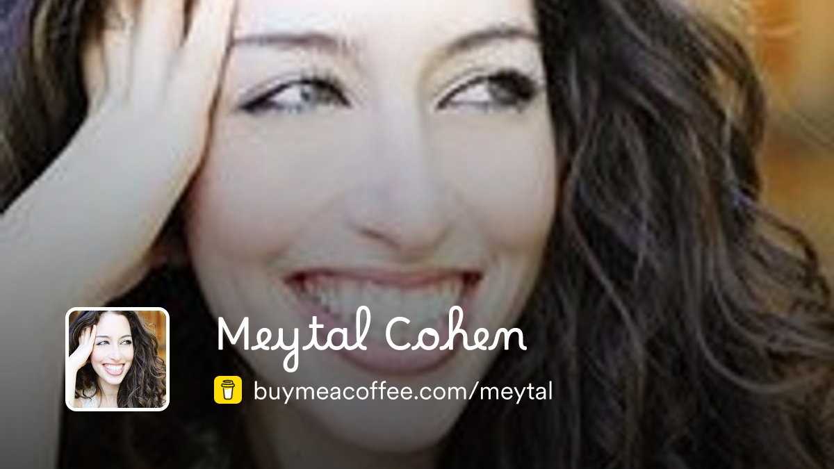 Meytal Cohen - Buymeacoffee